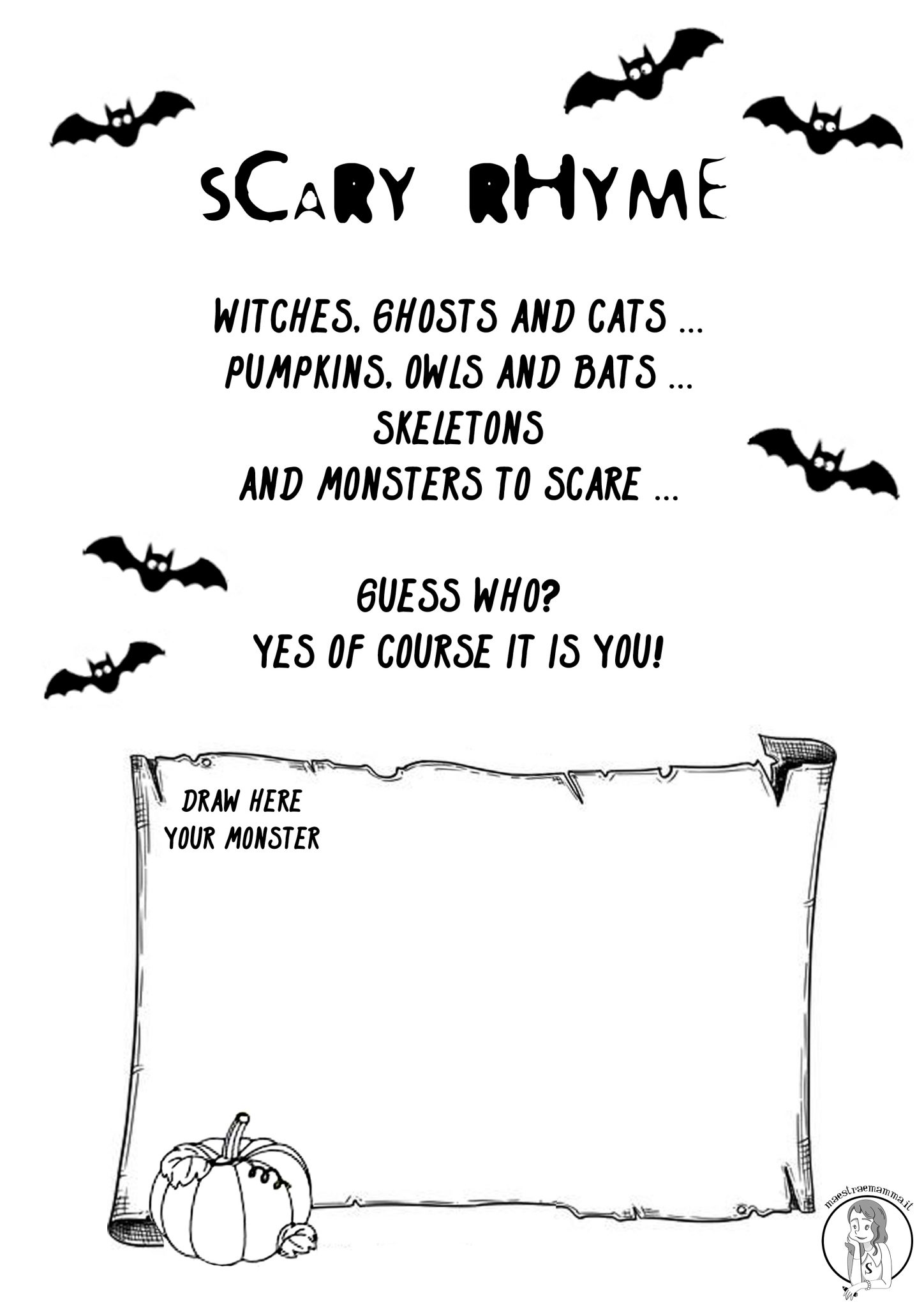 Halloween - Scary Rhymes - Maestraemamma poesie