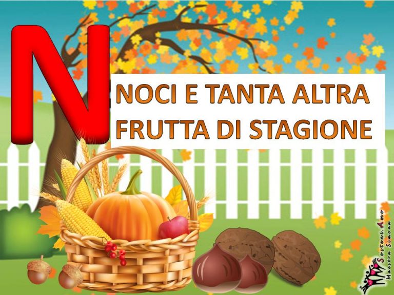 AUTUNNO - ogni lettera una parola e un disegno di Simona Chianura