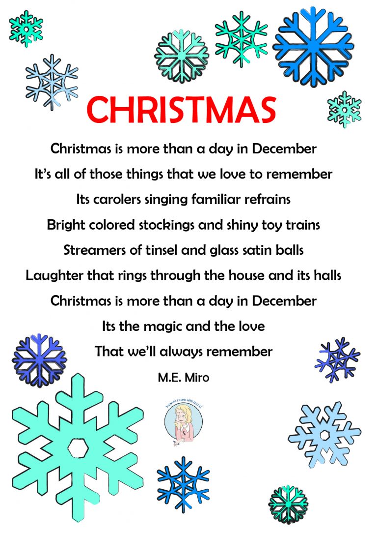 Best Christmas Poems for Kids - Poesie di Natale in Inglese