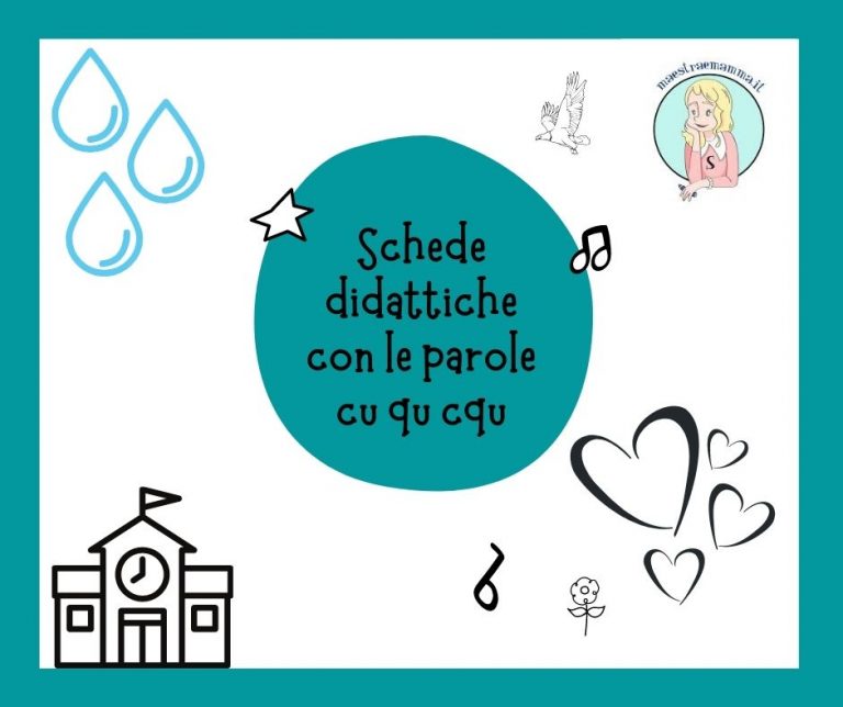 Dettato ortografico - QU -CU-CQU (PAROLE CON CQU)